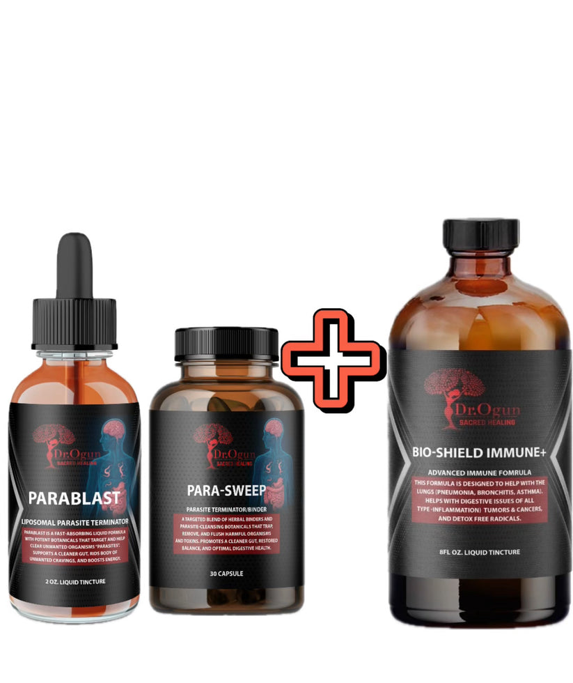Parasite Protocol + Bio-Shield Immune+ #1 Immunity Formula – Dr.Ogun ...